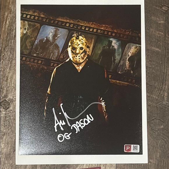 Art | Horror Movie Art Print With Autograph | Poshmark
